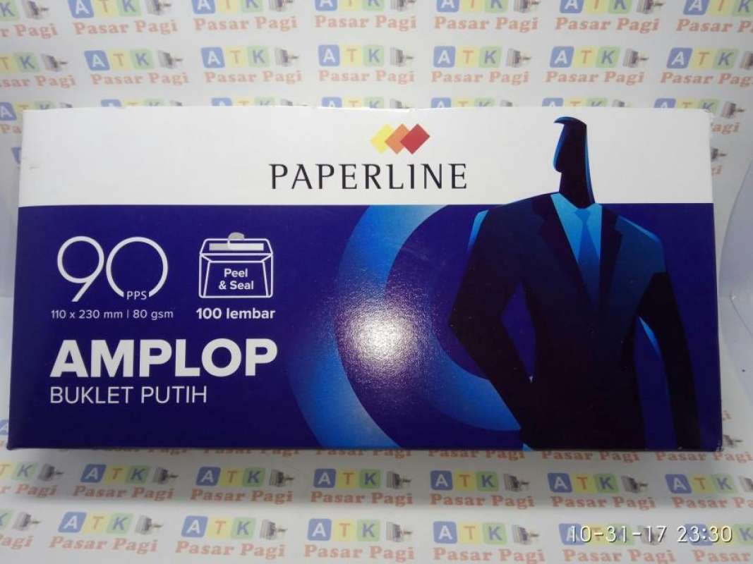 Jual amplop putih paperline polos 90 Pps di Seller ATKPASARPAGI ...