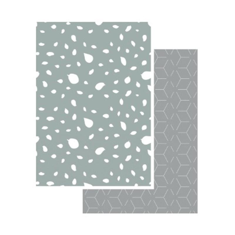 Jual Little Wiwa Generos The Natur Lov Sage X Geometrisk Playmat - Grey ...