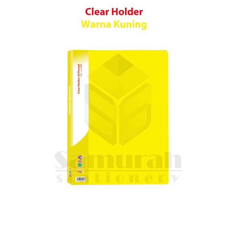 Jual Map Clear Holder 60 Pocket Polos Folio Jenia / Album Plastik isi ...