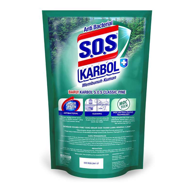 Jual Sos Karbol Wangi Classic Pine 725 Ml Di Seller Alfamidi - Alfamidi ...
