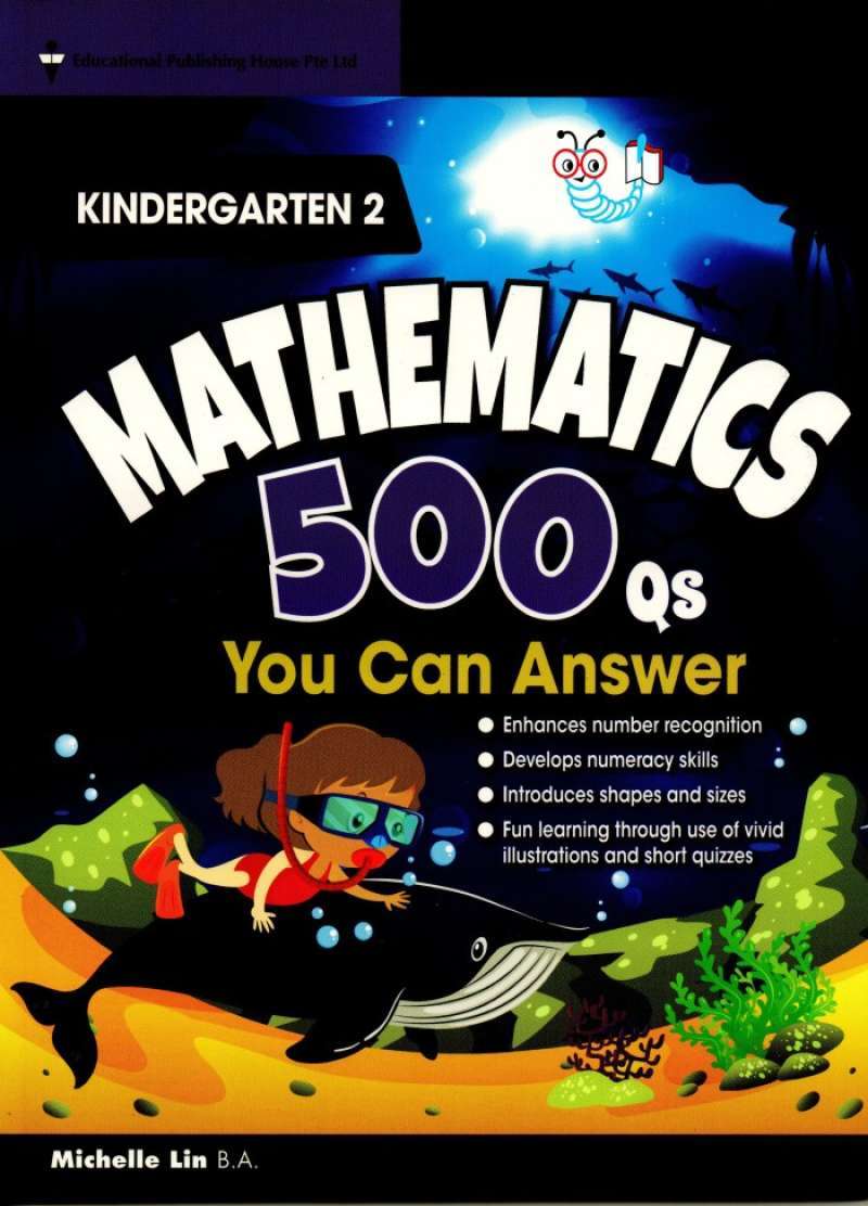 Promo Original Mathematics 500 Qs You Can Answer - K2 Buku School Book ...