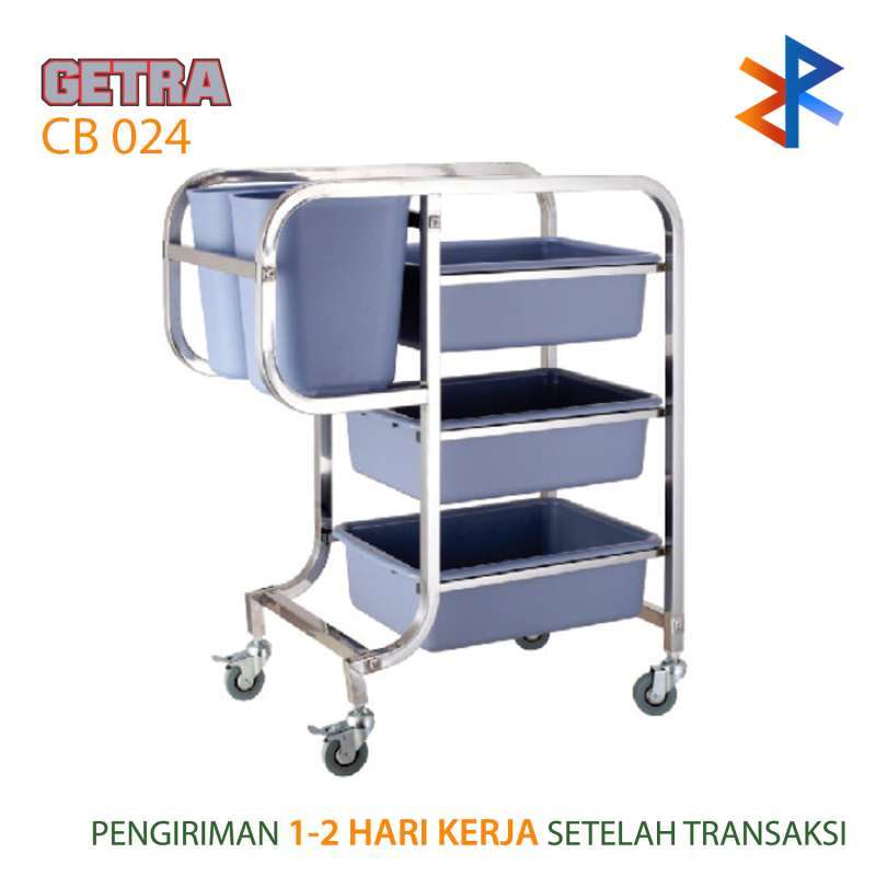 Jual Collect And Service Trolley Getra Cb 024 / Ct 024 Di Seller Refcon ...