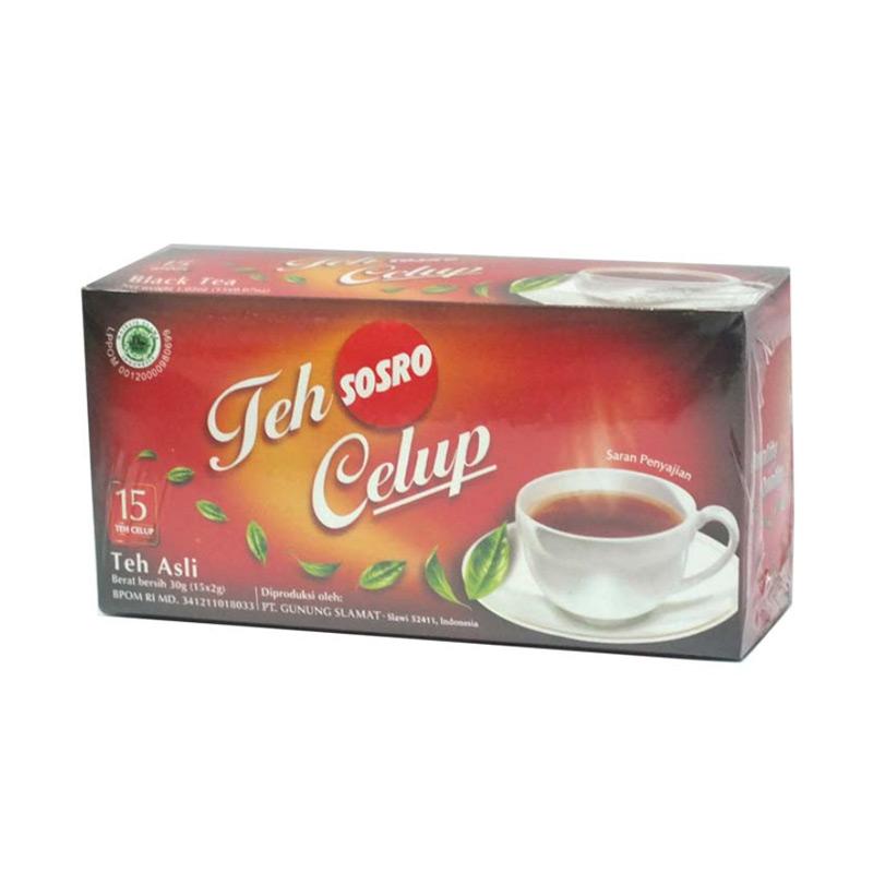 Promo Sosro Black Tea Teh Celup [15 Bag x 10 Box ] Diskon 5% di Seller ...