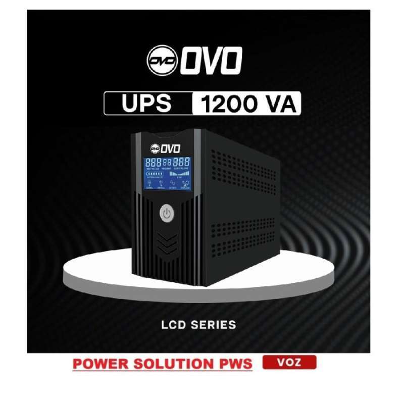 Jual OVO UPS 1200VA 720W LCD Display di Seller Power Solution - Mangga ...