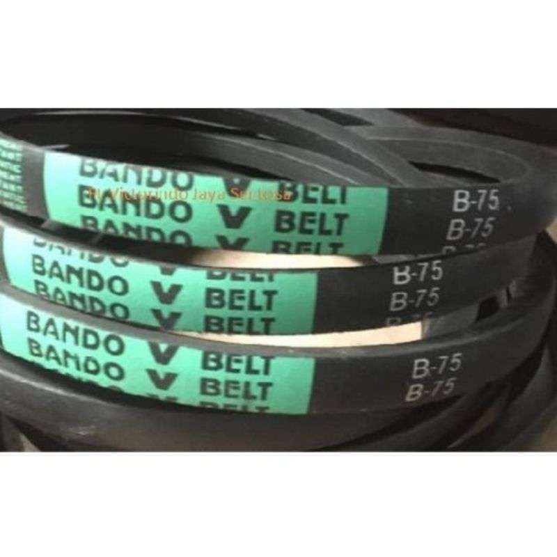 Jual B75 Van Belt V Belt Tali Kipas Type B75 Merk Bando Di Seller Deli ...