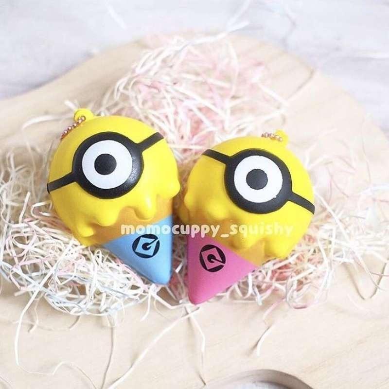 Jual Squishy licensed minion ice cream ORIGINAL JAPAN ( es krim minion ...