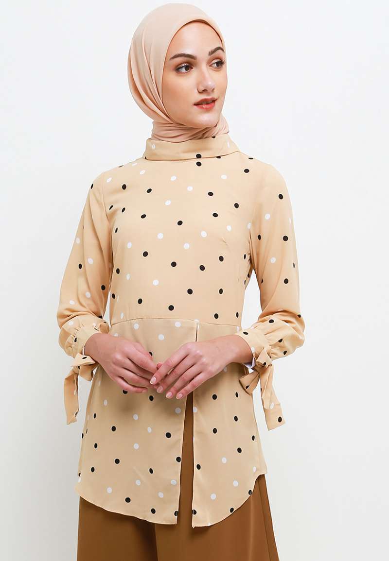 Jual Gamis Syari Cream 🏷️ Model Kekinian, Premium, & Harga Murah ...