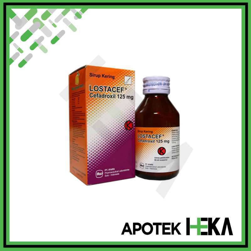 Jual Lostacef 125 Sirup 60 Ml Di Seller Apotek Heka - Kranji, Kota ...