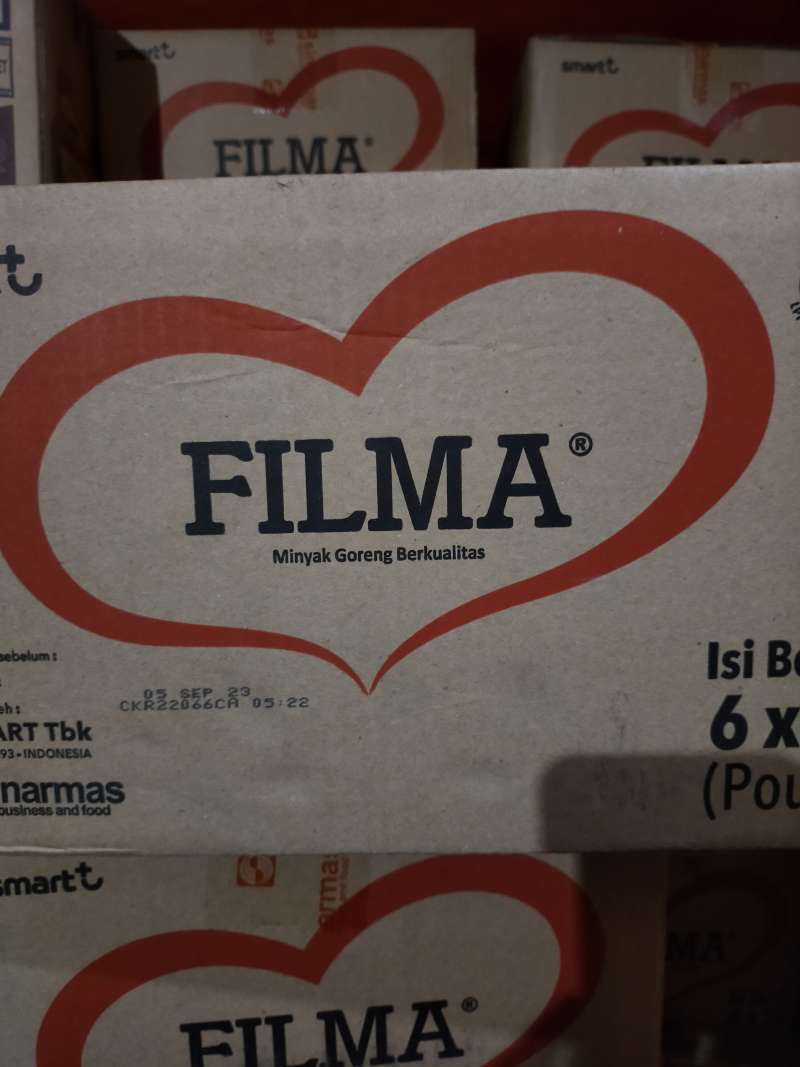 Jual Minyak Goreng Filma 2l Liter 1 Dus Isi 6 Pouch Di Seller Larismart ...