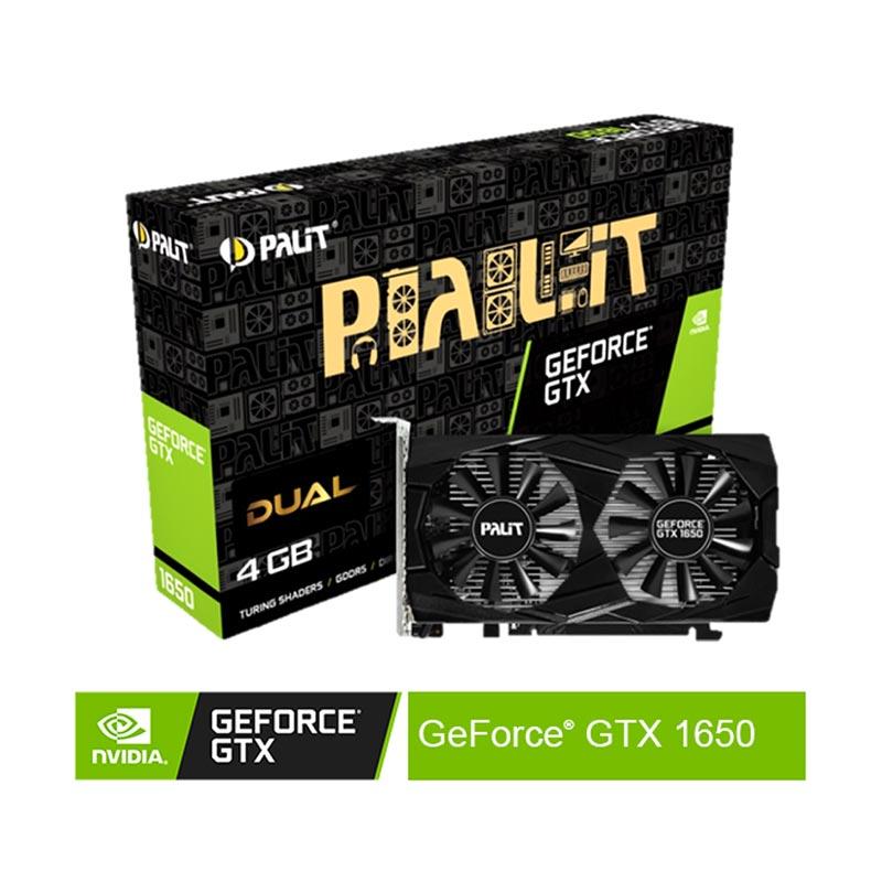 Jual Palit Nvidia GeForce GTX 1650 Dual GeForce Official Store VGA Card ...