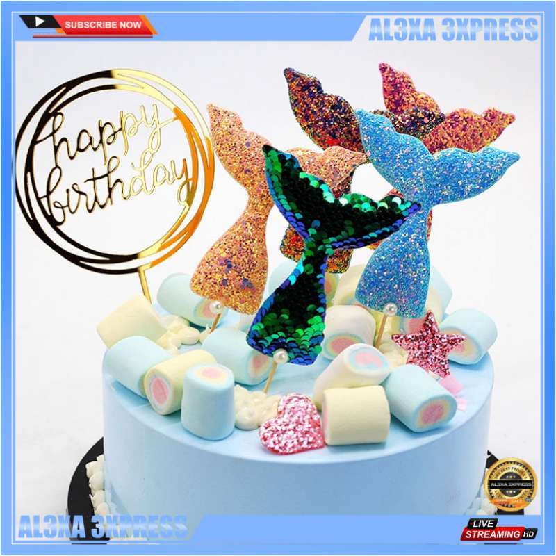 Jual Topper Kue Mermaid Original Murah - Harga Diskon Maret 2024 ...