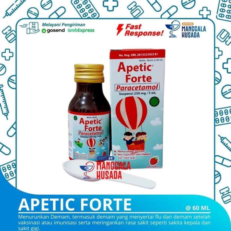 Jual APETIC FORTE SUSPENSI 250 MG / 5 ML PER BOTOL @ 60 ML di Seller ...