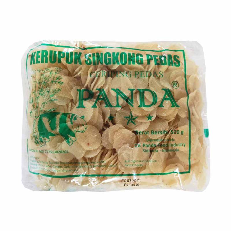 Jual Panda Kerupuk Singkong Pedas [500 g] di Seller PutraPerdana Food ...
