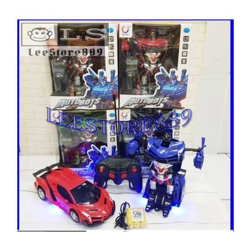 Promo LEESTORE889 Mobil remot transformer autobots RC robot RC ...