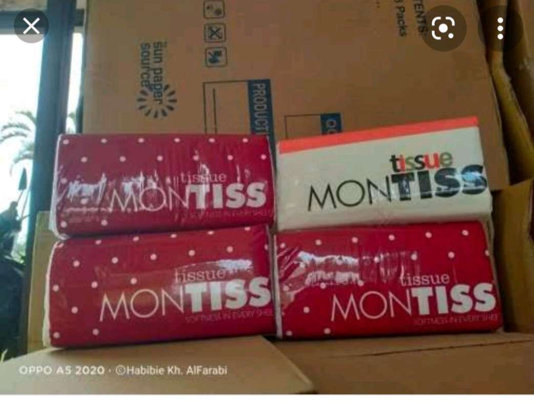 Jual Montiss Tissue [250 Sheet] Harga 1 Dus Di Seller Harapan Kita Jaya ...