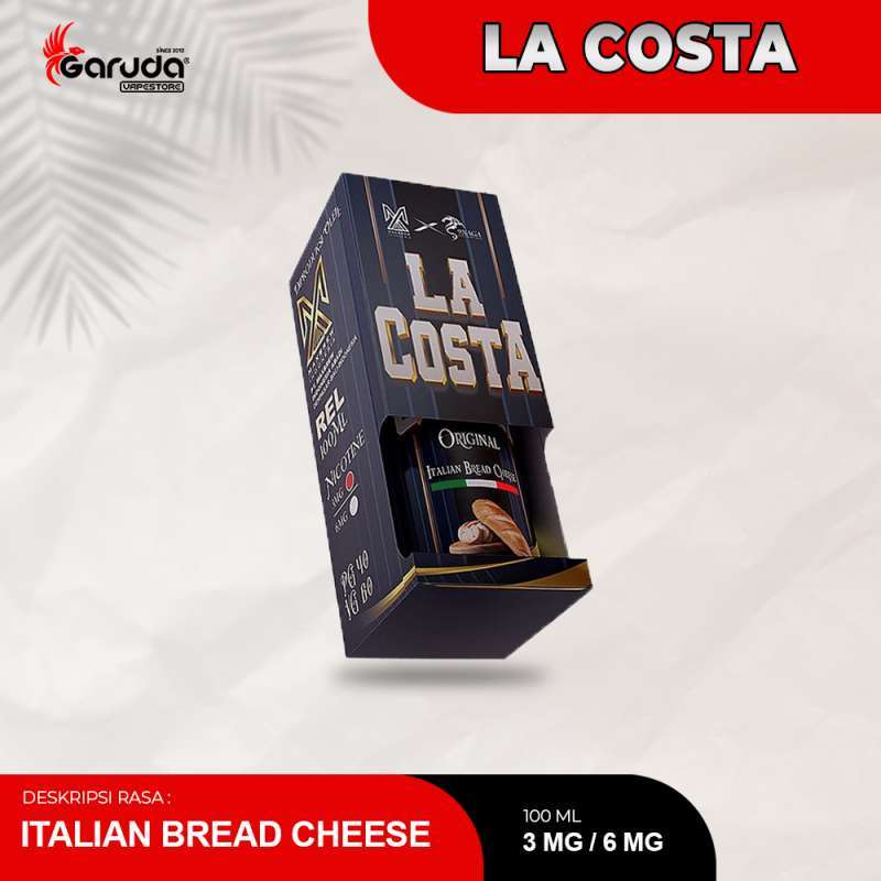 Jual La Costa Liquid by Max Brew 100ml Bercukai - ITALIAN BREAD CHEESE ...