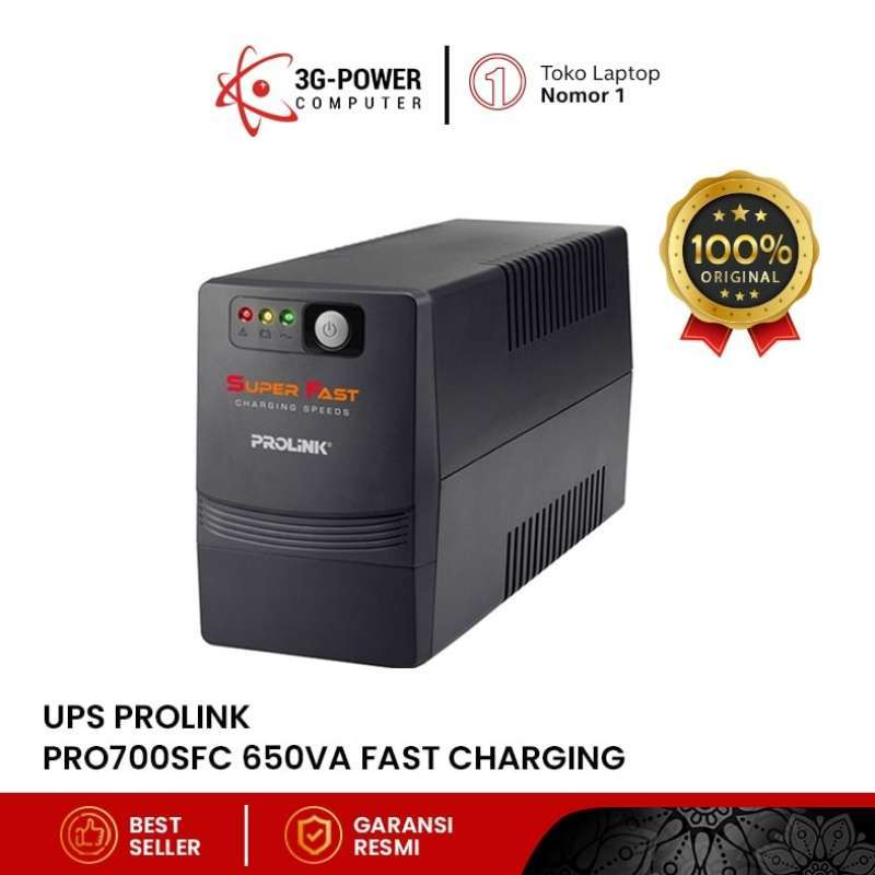 Promo Prolink Pro700sfc Super Fast Charging Ups [650 Va] Diskon 34% Di ...
