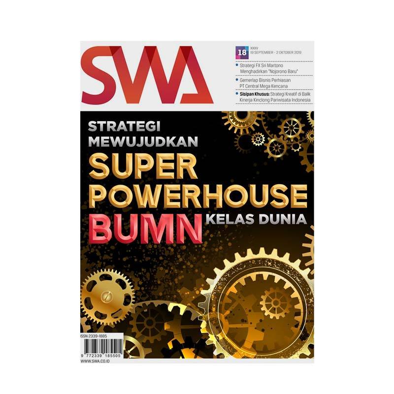 Promo SWA Strategi Mewujudkan Super Powerhouse Bumn Kelas Dunia Majalah Bisnis [Edisi 18 Tahun ...