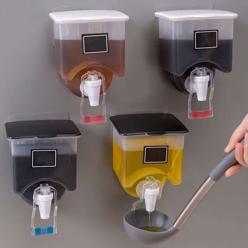 Jual Premium Tempat Minyak Dinding Wall Mounted Oil Storage Tank Liquid ...