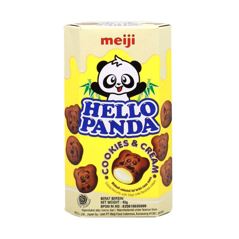 Jual Meiji Hello Panda Cookies & Cream Biscuit [45 g] di Seller Papaya ...