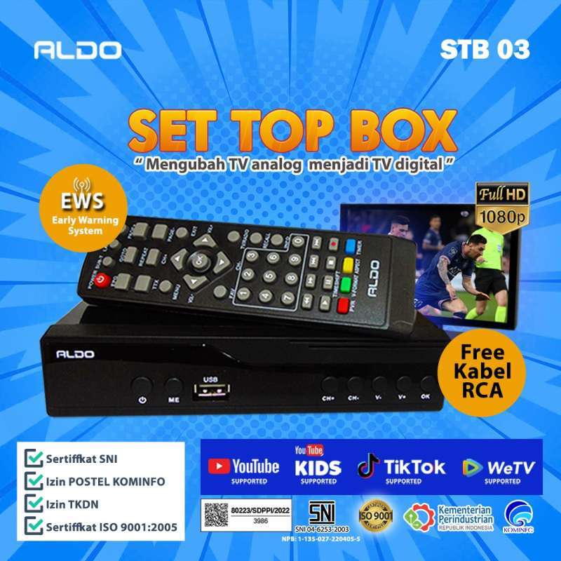 Promo Aldo Set Top Box Stb 03 Diskon 50% Di Seller Trending - Mangga ...