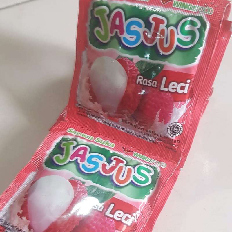 Promo Jas jus rasa leci 7 g per renceng Diskon 15% di Seller Cemerlang ...