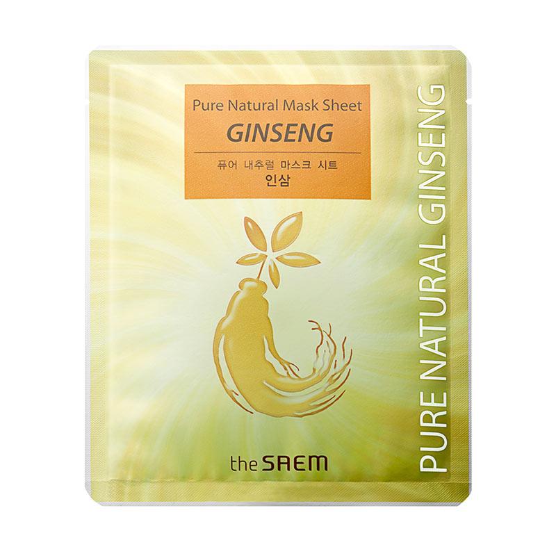 Jual The Saem Pure Natural Mask Sheet - Ginseng di Seller KKV Indonesia ...
