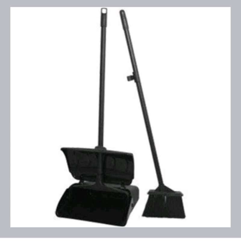 Jual Sapu + Pengki Set Buka Tutup Hitam Broom Dustpan | Sapu Pengki ...