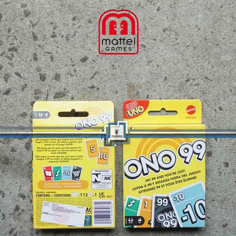 Jual UNO Card - ONO 99 Ono99 Card Game Mattel Games di Seller ...