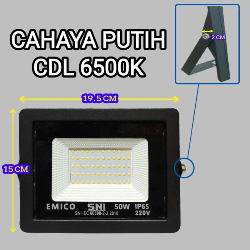 Jual Lampu Flood Light 50 Watt Original Murah - Harga Diskon Juni 2024 | Blibli.com