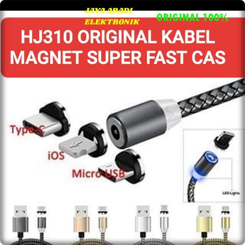 Jual ORI KABEL DATA MAGNET TEBAL DAN KUAT 3A MAGNETIC CABLE SUPER FAST ...