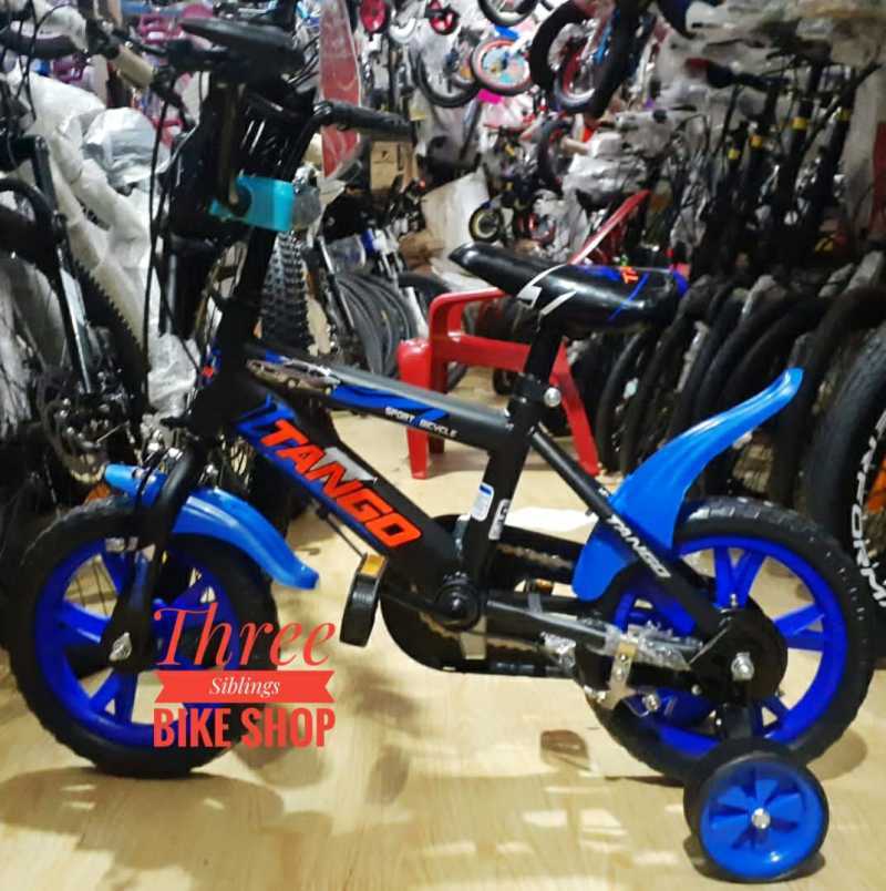Jual SEPEDA ANAK BMX 12 INCH BAN EVA TANGO - WARNA BIRU di Seller Three ...