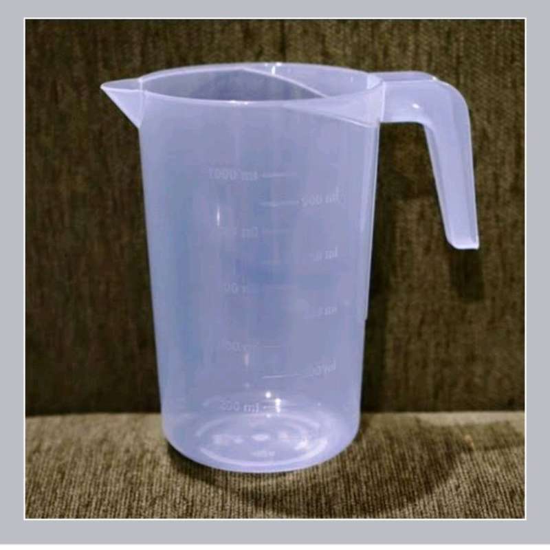 Jual Measuring Cup Jug Ukur 1L | Gelas Ukur Plastik Tahan Panas 1000ML ...