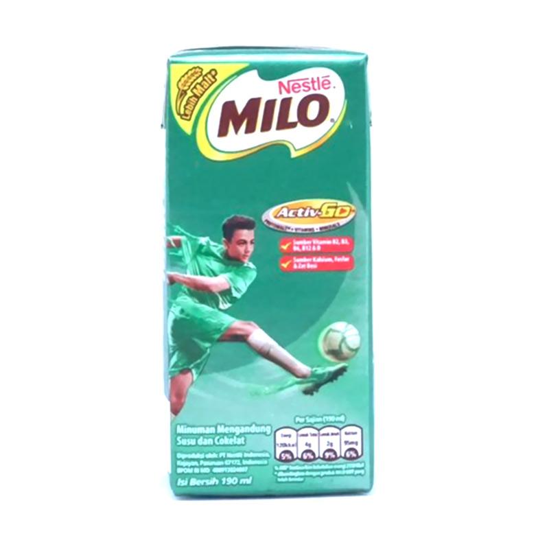 Jual Milo Rtd Actigen-e Uht Tetra Pack 190 Ml Di Seller Ramayana ...