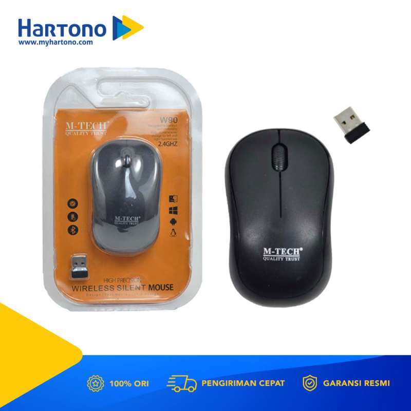 Jual M-tech Wireless Mouse W90 Di Seller Myhartono Tech Zone Official ...