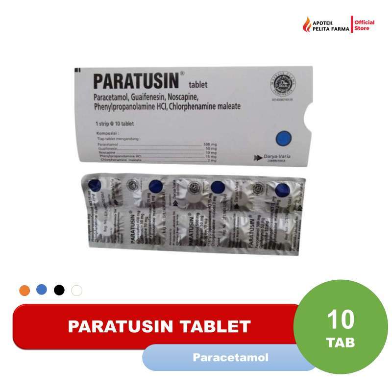 Promo Paratusin Str @ 10 Tab Diskon 4% Di Seller Apotek Pelita Farma ...
