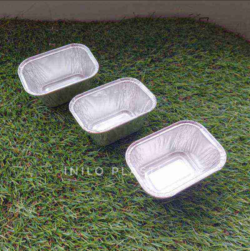 Jual IniLo Pack Alumunium Foil Tray BX 0345 / Wadah Aluminium Foil Tray BX-0345 [25pcs] di ...