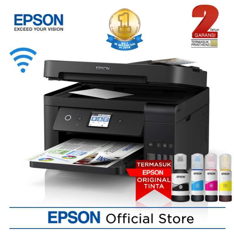 Jual Printer Epson L 6290 A4 Print Scan Copy Wifi Duplex Fax With Adf ...