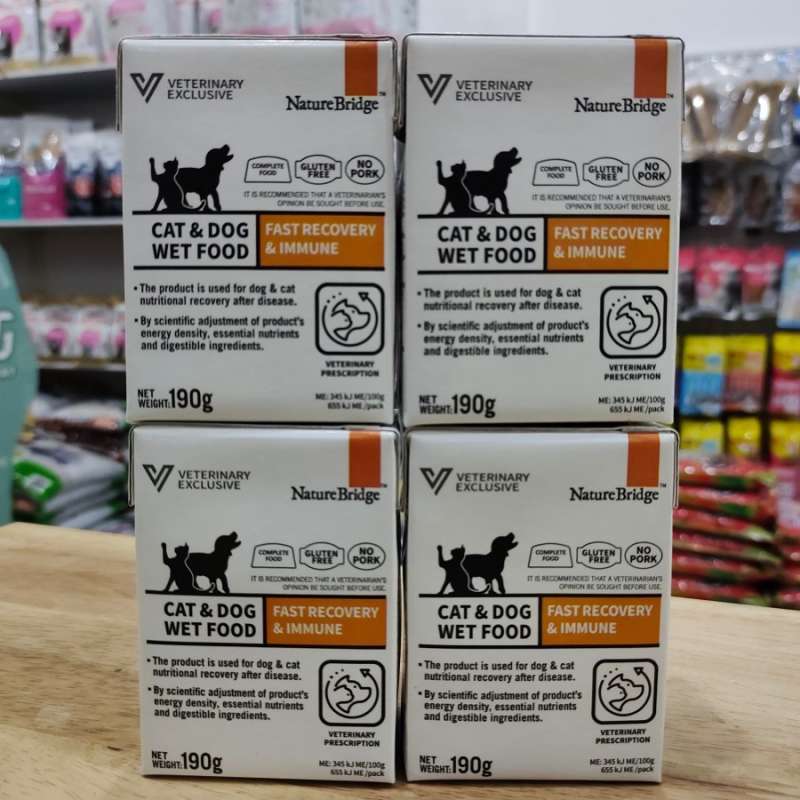 Jual Nature Bridge Recovery Cat & Dog 195 gram wet food/fast recovery ...