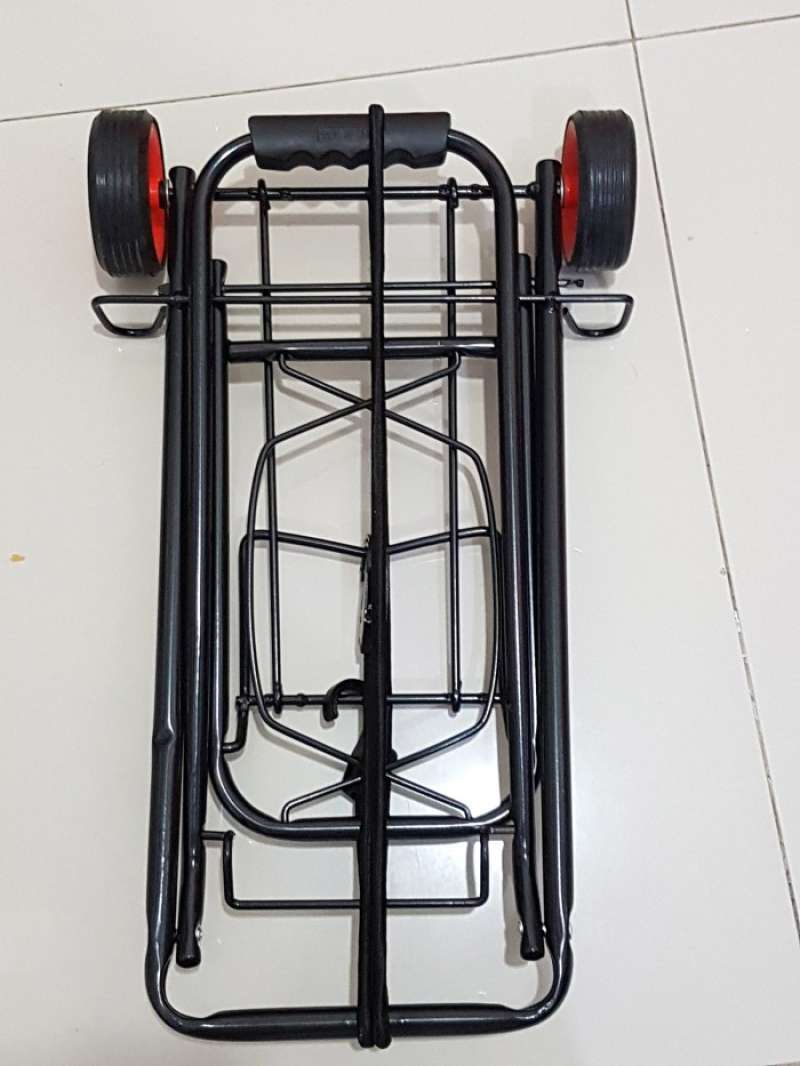Jual Troli lipat besi warna hitam / Troly / Troley / Trolley Lipat ...