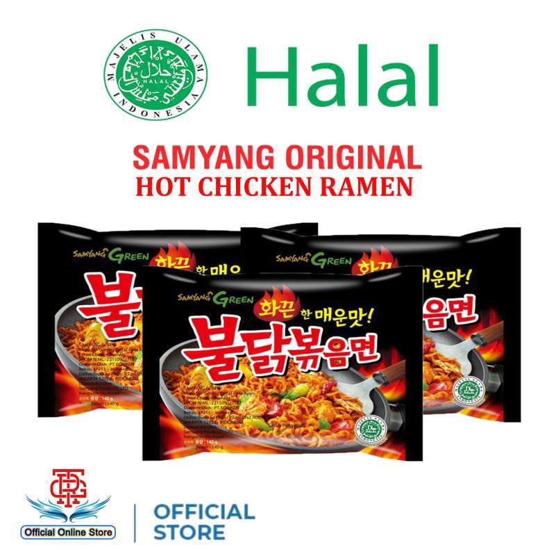 Promo Mie Samyang Halal Murah Extra Hot Mi Ramen Korea Buldak Original ...