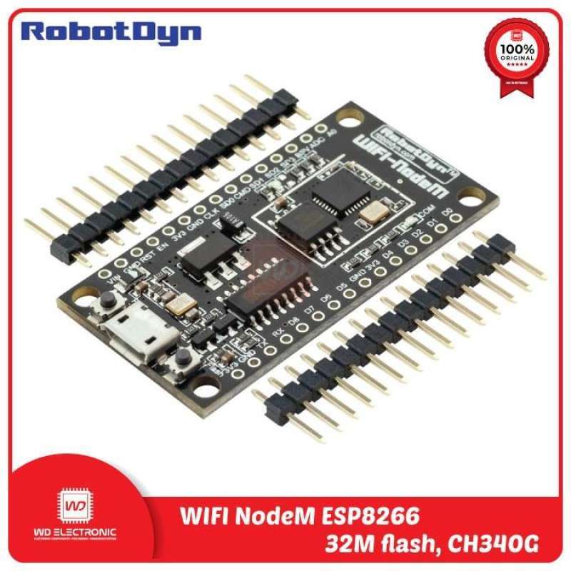 Jual Robotdyn Nodem Nodemcu Esp8266 Ch340g 32mb Module Di Seller ...
