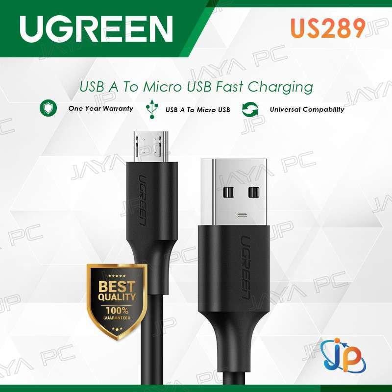 Jual UGreen US289 Cable USB A To Micro USB Fast Charging di Seller Jaya PC - Mangga Dua Selatan ...