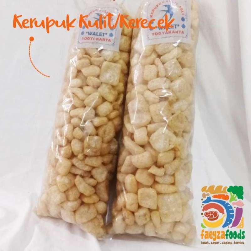 Jual KERUPUK KULIT SAPI ASLI / KRUPUK RAMBAK JANGEK KRECEK /PCS/1KG di ...