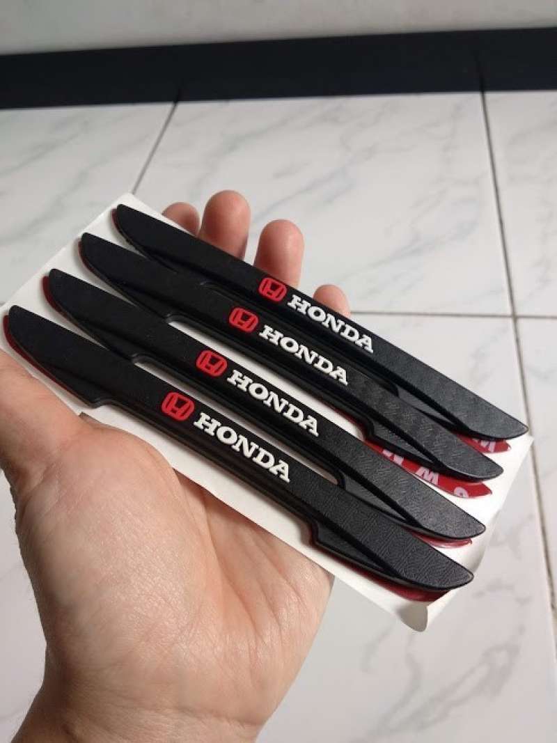 Jual DOOR GUARD MOBIL SLIM HITAM DENGAN LOGO HONDA FOR CIVIC di Seller ...