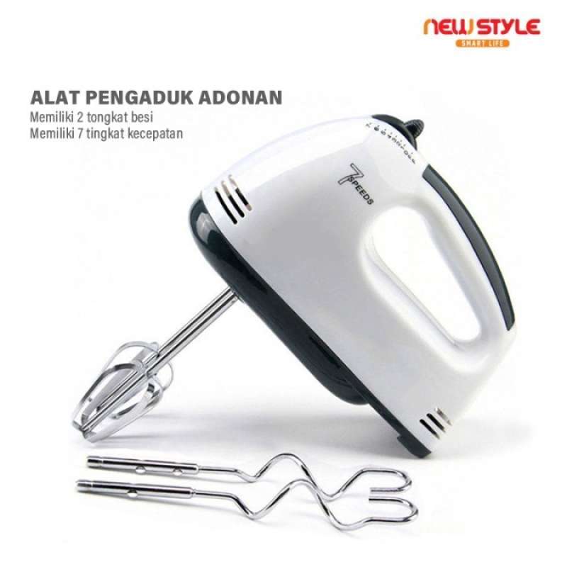 Jual Hand Mixer Alat Pengaduk Adonan 7level Mixer Elektrik Kocokan