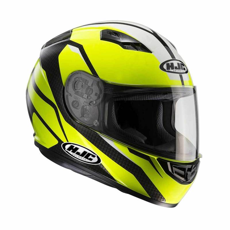 Jual HJC CS 15 Sebka Full Face Motorcycle Helmet - XL YELLOW di Seller ...