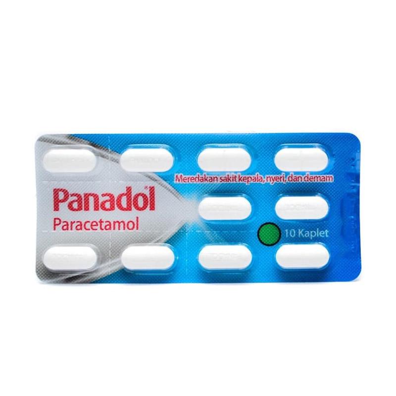 Jual Panadol Paracetamol Obat Kesehatan Biru [1 Blister/10 Kaplet] di ...