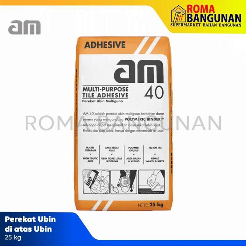 Jual Perekat Keramik Tile Adhesive 40 Kg Original Murah - Harga Diskon ...