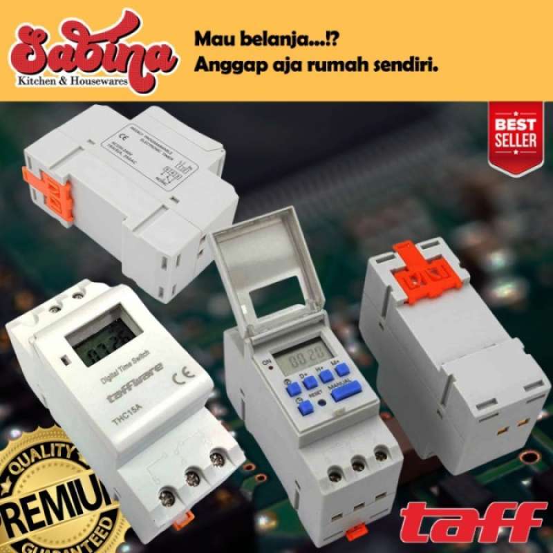 Jual Saklar Listrik Otomatis Timer Programmable Time Switch Relay 16a
